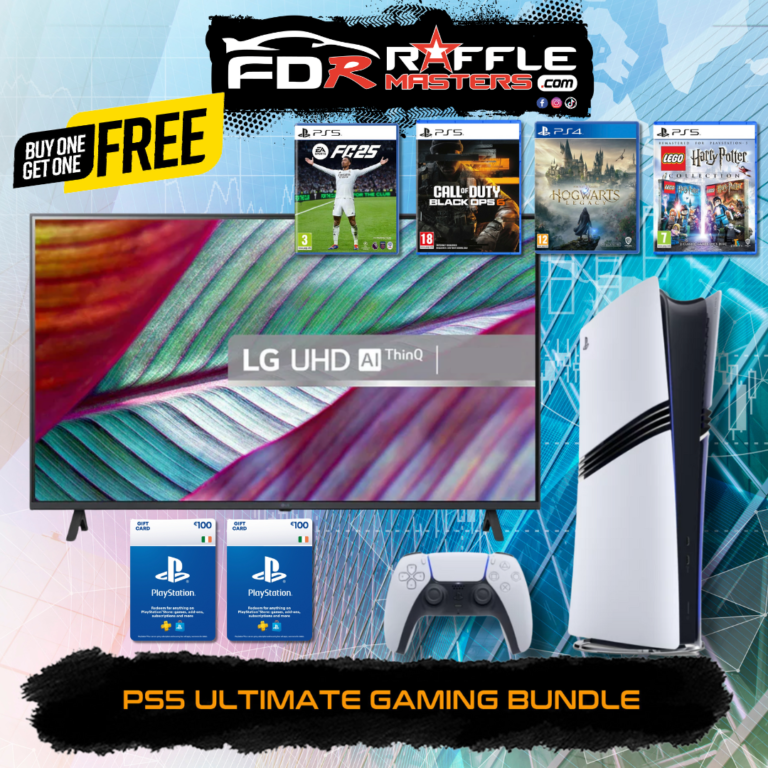 PS5 Ultimate Bundle – FDR Raffle Masters
